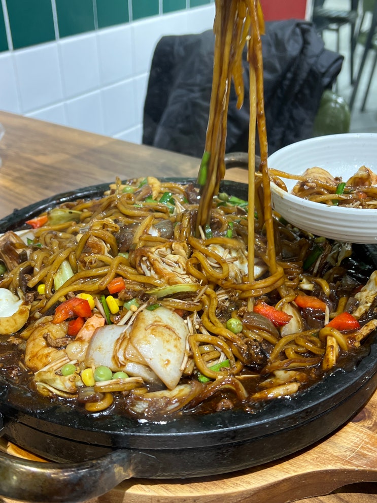 대전현대프리미엄아울렛 맛집 관평동 쌍팔반점 돌짜장 관평점 네이버 블로그