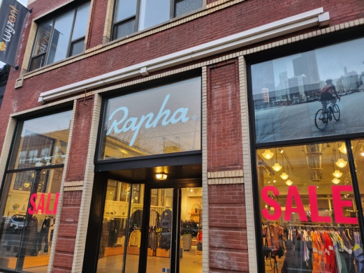 240124_미국 시카고 라파 클하 방문 + 기념 물통 구입 Rapha Club Chicago : 네이버 블로그