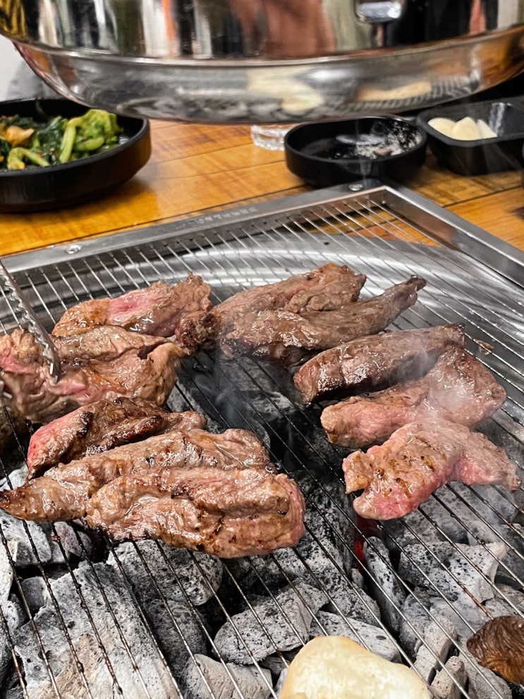 천안 직산 맛집 찐으로 맛있는 소갈비살 전문점 육품참숯화로구이 후기 네이버 블로그