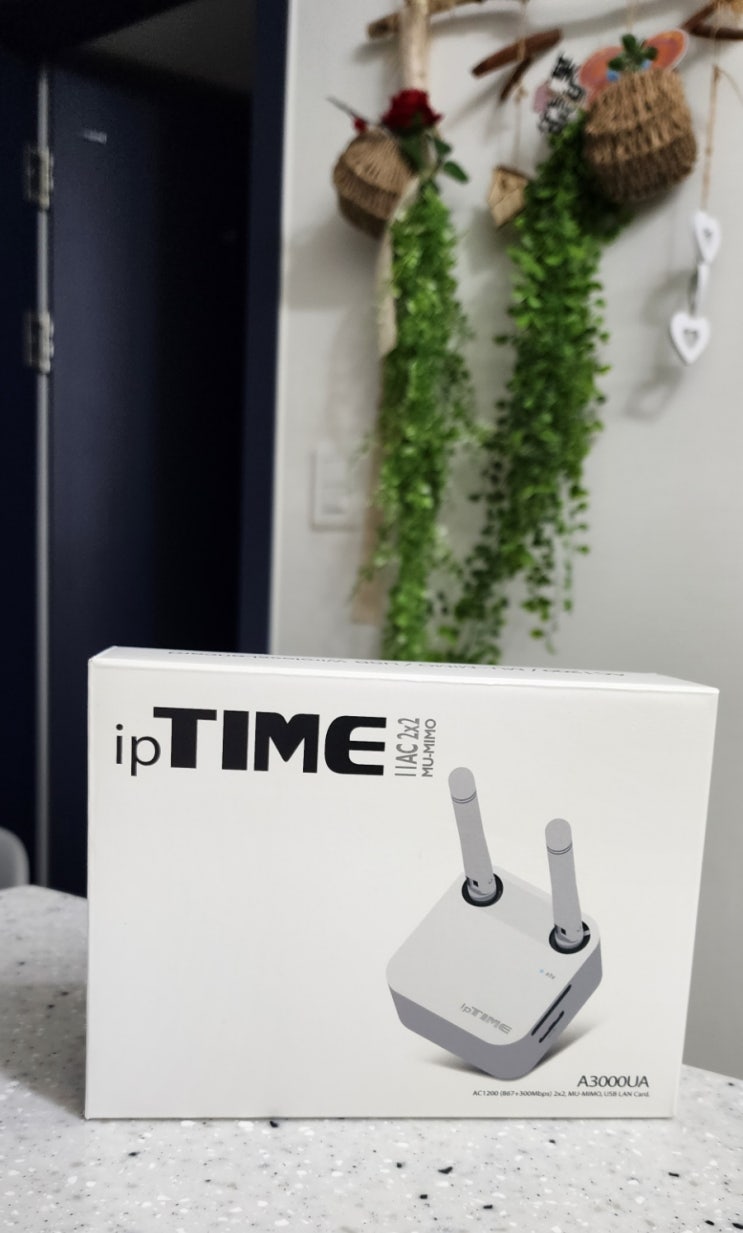 아이피타임 IPTIME 무선랜카드 A3000UA 사용 방법 및 후기 : 네이버 블로그