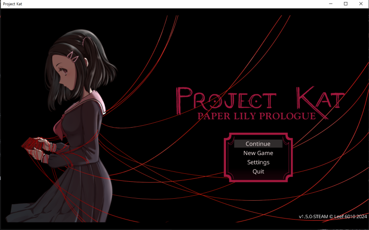 [게임 일기] Project Kat - Paper Lily Prologue : 엔딩 + 도전 과제 공략 : 네이버 블로그