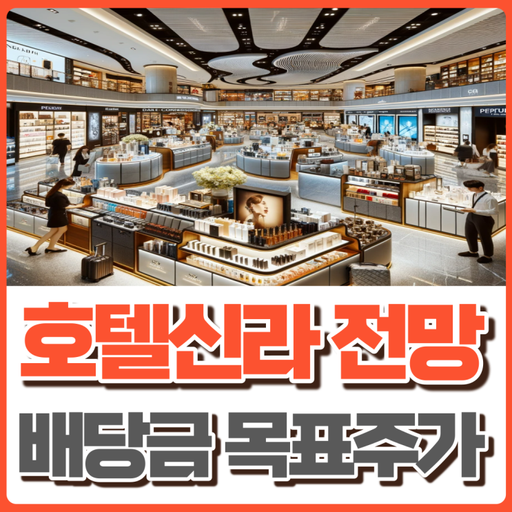 신라호텔 주가 전망 배당금 2024년 실적 목표주가 업데이트ft 호텔신라 중국관련주 네이버 블로그