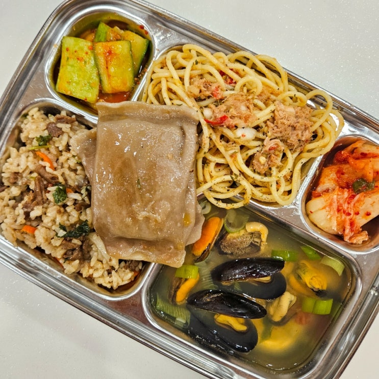 식어도 맛있는 파스타 신메뉴 매콤참치파스타와 급식볶음밥추천메뉴 급식후기와 영양사의 식단일기 네이버 블로그