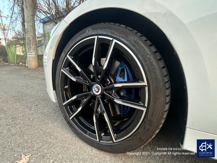 BMW G20 M340i 792M 휠 스크래치 상처 수리 후, 다이아몬드 커팅 복원 : 네이버 블로그