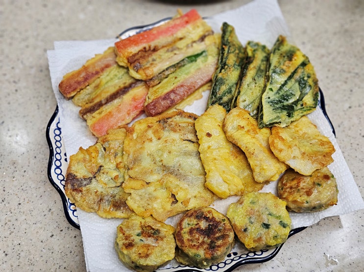 사옹원 모듬전 세트 호떡 깻잎전 육전 명절준비 간편하게 사옹원몰 네이버 블로그
