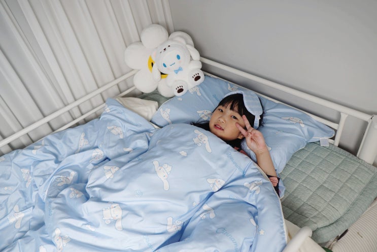 먼지없는 키즈침구세트 호무로 X 시나모롤 에디션 키즈이불세트 네이버 블로그