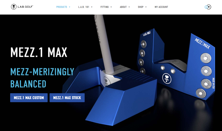 LAB GOLF MEZZ. 1 MAX 직구(랩 퍼터 직구, 브룸스틱) : 네이버 블로그