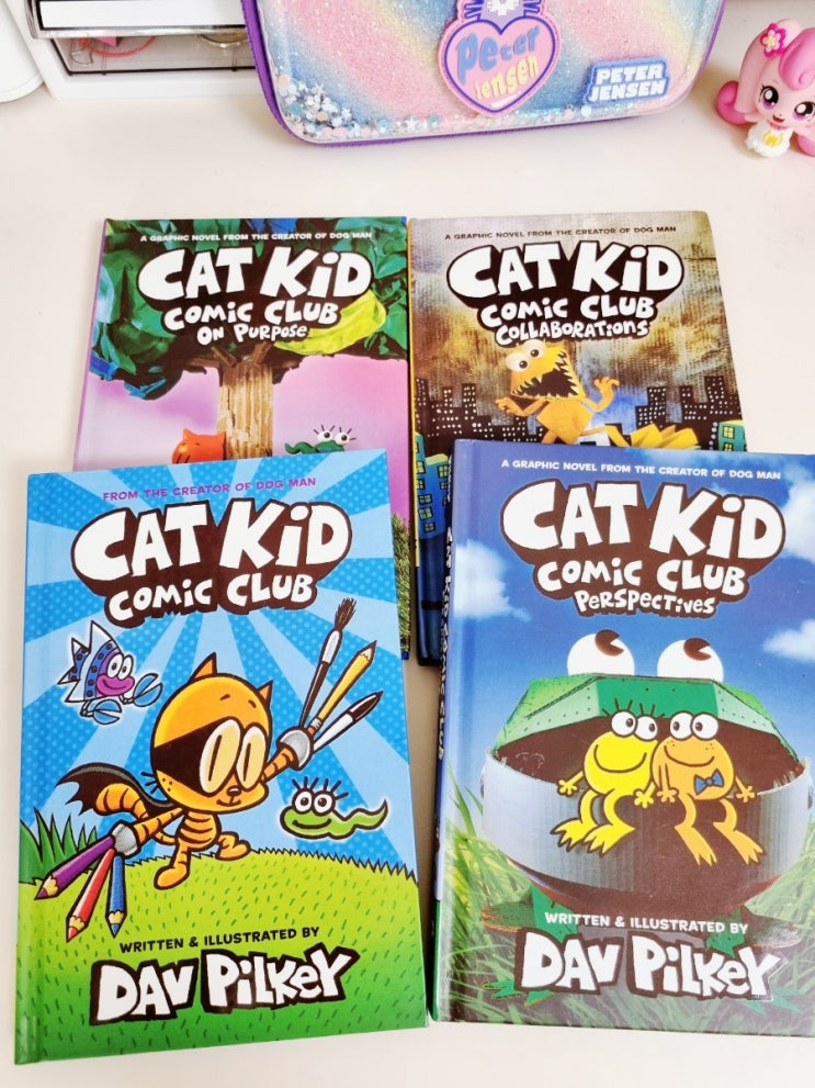 AR 2~3점대 영어 만화책 Cat Kid Comic Club 추천 : 네이버 블로그