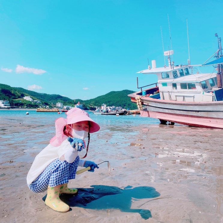 거제 매미성 갯벌체험 아이와 함께 대금마을에서 신나는 조개잡기 네이버 블로그