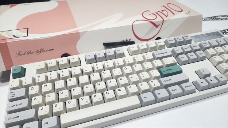 [사무용 키보드 추천] 엠스톤 GV10 수제윤활 라이트G MA (저소음 적축, 35g) 리뷰 : 네이버 블로그