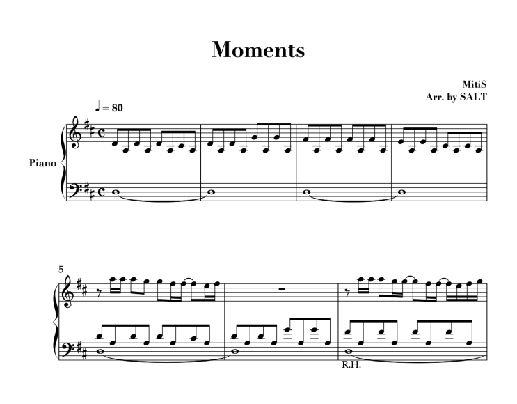 Moments - MitiS | SALT Cover : 네이버 블로그
