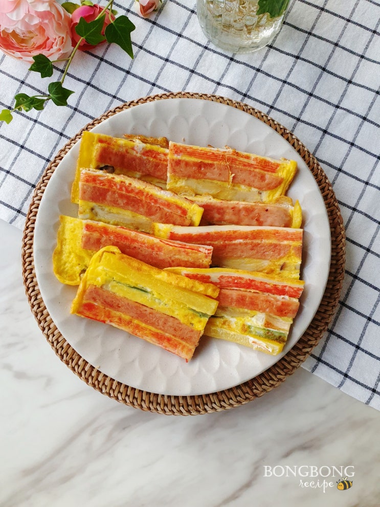 꼬지전 만들기 꼬지없는꼬지전 오색꼬치전 재료 : 네이버 블로그