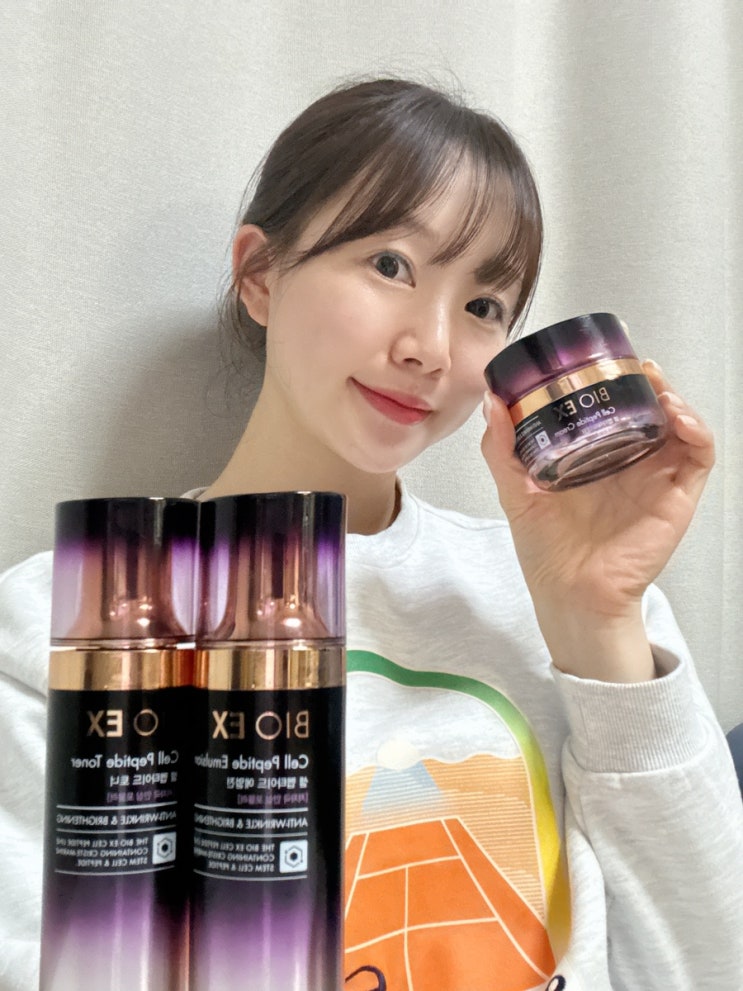 설선물세트 토니모리 주름케어 기초화장품 바이오 이엑스 셀 펩타이드 부모님 선물 네이버 블로그