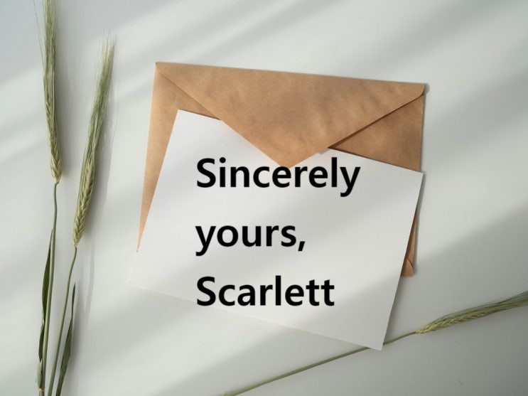 비즈니스 영어 이메일 끝인사 인사말 작성법 to whom it may concern 뜻 keep in touch best ...