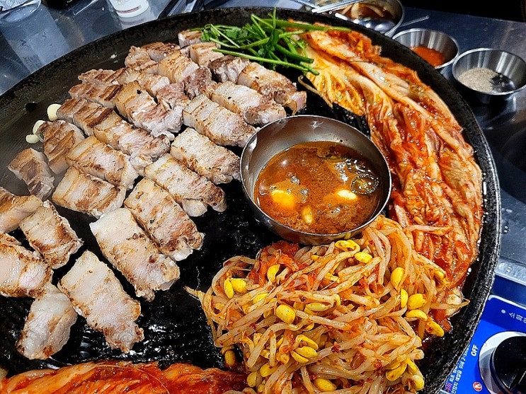 선릉역 삼겹살 가격과 맛 솥뚜껑 감성까지 좋았던 선릉역 고기집 동두천솥뚜껑삼겹살 선릉점 네이버 블로그