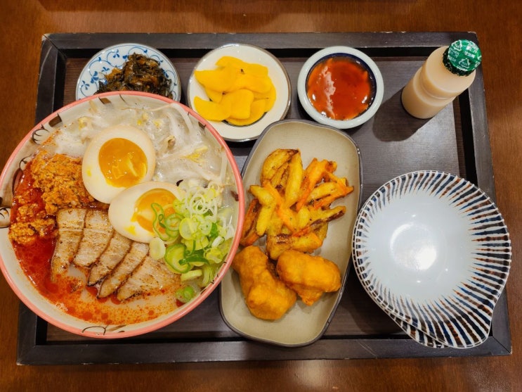 튀김류가 우수했던 수완지구 덮밥 맛집 덥 리뷰 네이버 블로그
