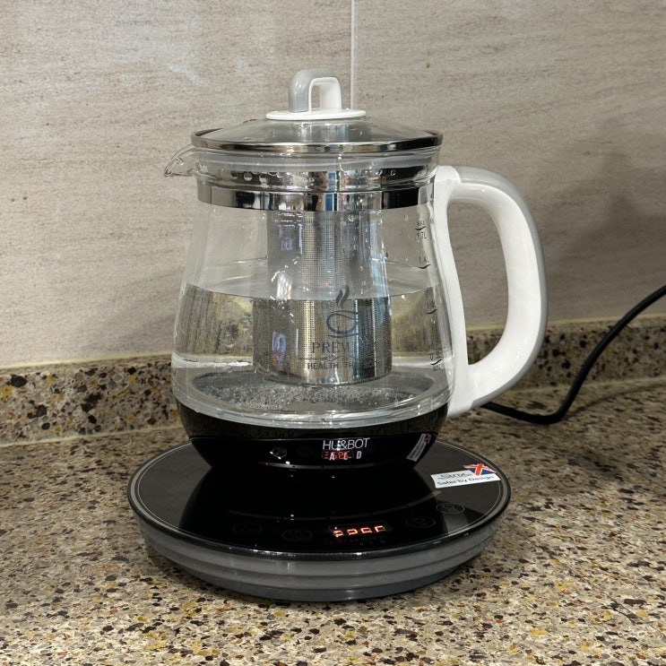 전기티포트 추천! 휴앤봇 HB-8090D 1.7L 내열유리 설계로 안심이야 : 네이버 블로그