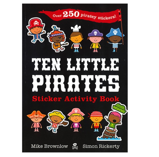 Ten Little Pirates Sticker Activity Book : 네이버 블로그