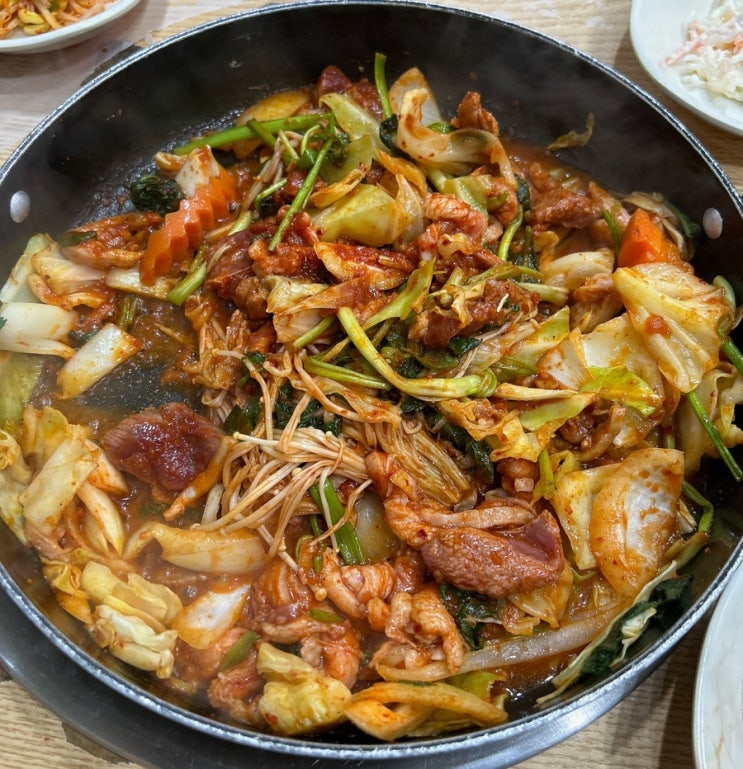 전주 전북대 근처 쌈밥전문점 오리주물럭 현지인 맛집 싱싱한 쌈채소 쌈밥 쌈가 네이버 블로그