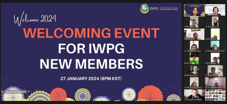 IWPG 글로벌 2국 해외 신규 회원 ‘웰커밍’ 행사 : 네이버 블로그