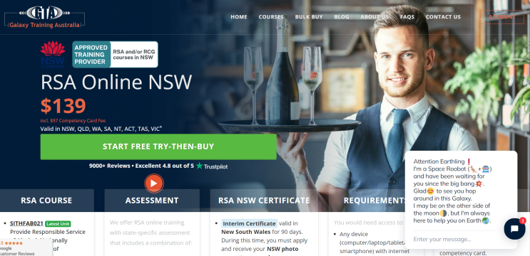 호주워홀] GTA에서 온라인으로 NSW RSA 하루만에 따기-1 : 네이버 블로그