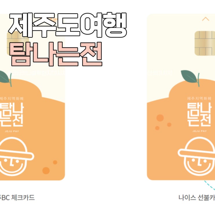 제주도 여행 준비물 탐나는전 신청 환불 사용처 카드 캐시백 할인 혜택 네이버 블로그