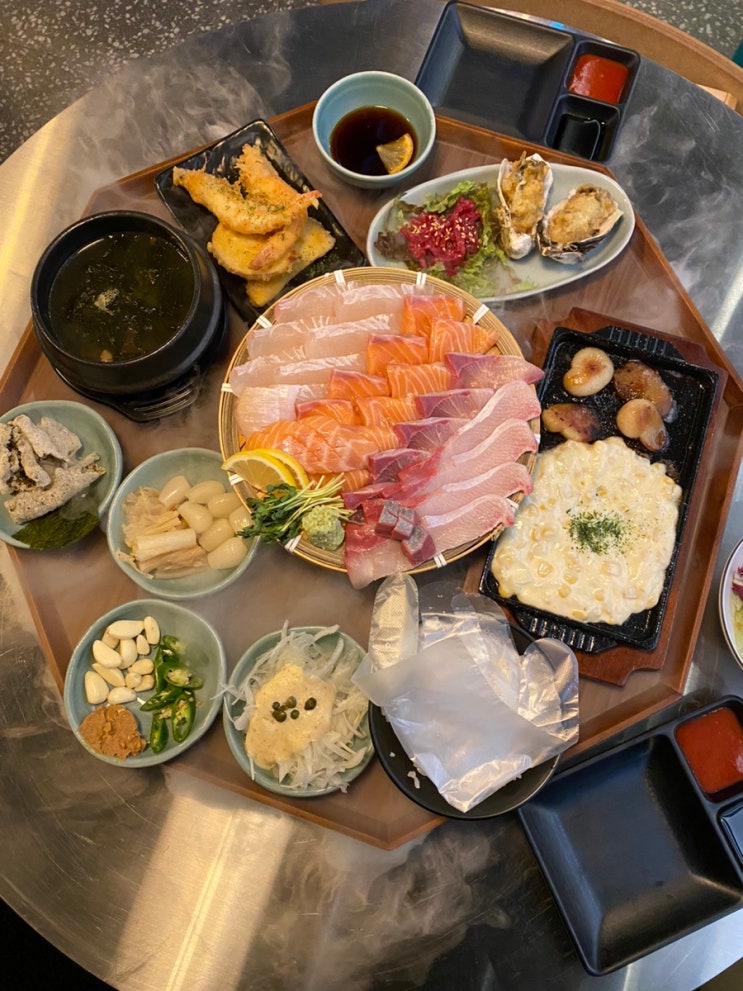 부산 수영 횟집 숙성사12 수영 본점 메뉴 구성 너무 다양하게 나오는 숙성모듬회 맛집 네이버 블로그