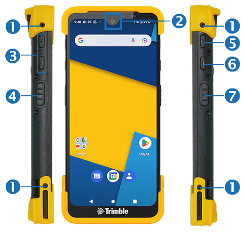 [트림블 GNSS-Quick Start]Trimble TDC6 RUGGED HANDHELD COMPUTER(지오솔루션즈 ...