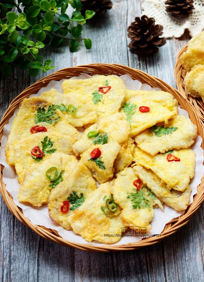 동태전 만드는법 맛있게 만들기 냉동 동태전 해동 밑간 명태전 설명절음식 네이버 블로그