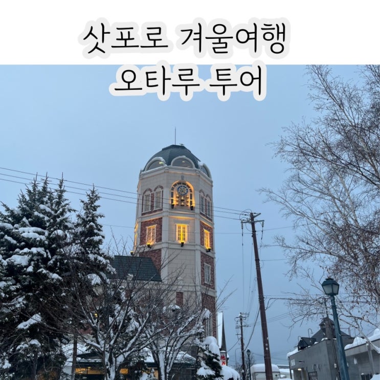 일본 삿포로 여행 3일차 오타루 가는법 카마에이어묵공장 디저트 카페 추천 오르골당 네이버 블로그