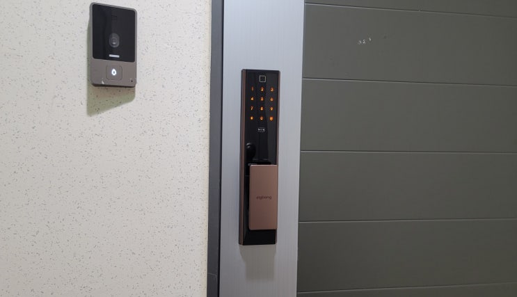 세종도어락설치, 수루배마을4단지에 직방[구,삼성] 지문인식 SHP-DP951 무선연동 작업 : 네이버 블로그