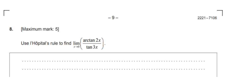 IB math AA pastpaper1: IB math 기출, IB 수학 기출, May 2021 paper1 TZ1 8번 ...
