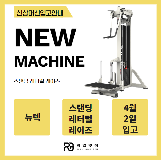 리얼 멋짐 머신 추가 입고 스탠딩 래터럴 레이즈 네이버 블로그