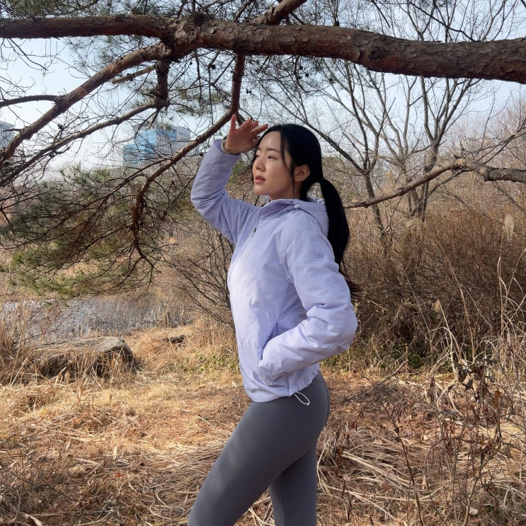코오롱스포츠 경량 패딩 자켓 추천 러닝하는 여자 패딩 코디 네이버 블로그