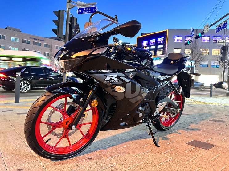 가성비 입문용 메뉴얼바이크 스즈키 Gsx R125 스즈키r125 신차출고~ Sp커넥트 핸드폰거치대 Usb 1구 충전기