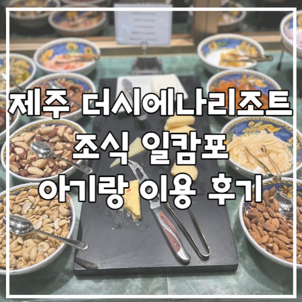 제주 더 시에나 리조트 조식 일캄포 아기랑 이용 후기 네이버 블로그