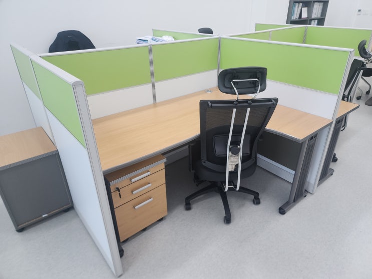 동탄 지식산업센터 사무실 책상 파티션 사무용의자 등 사무용가구 전체 납품 : 네이버 블로그