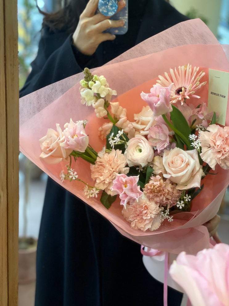 [웨이비플라워] 핸드타이드 - 별튤립 : 네이버 블로그