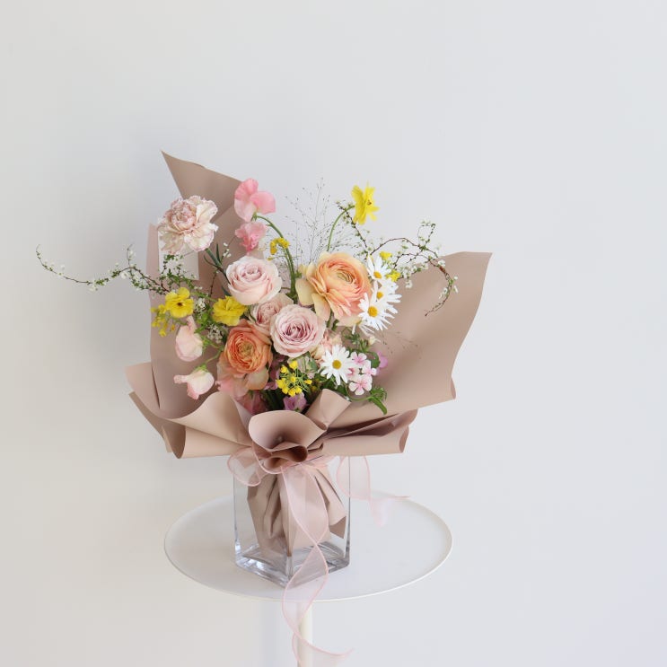 안산 꽃집 초화지)명절 첫인사,상견례 꽃다발 : 네이버 블로그