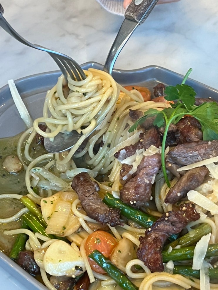 서면피자맛집 EU 피자&파스타 : 스테이크 알리오 파스타, 디아볼라 피자 : 네이버 블로그