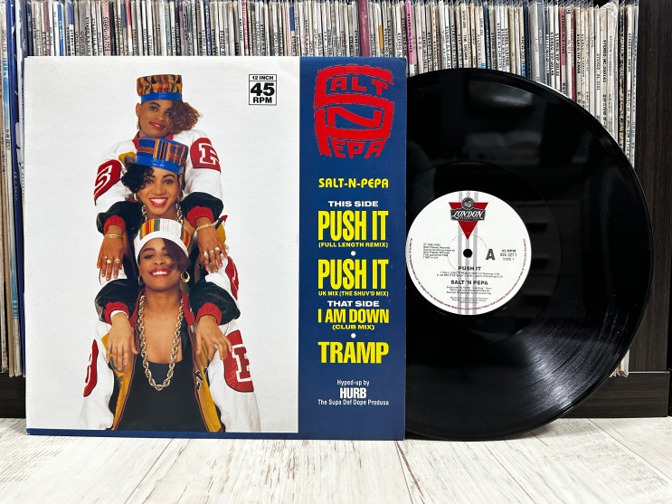 Salt-N-Pepa (솔트 앤 페파) - Push It (12" Single, LP) : 네이버 블로그