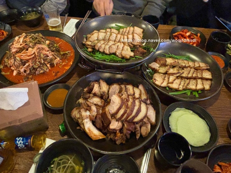 김포 장기동 먹자골목 웨이팅 맛집 정가네화덕구이족발 네이버 블로그