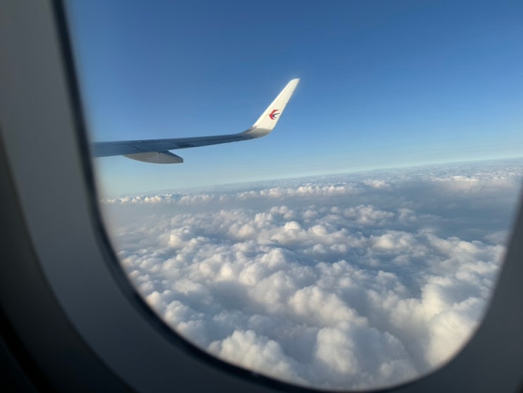 중국동방항공 후기 인천공항에서 상하이 푸동공항 경유 호치민가기 MU5034 : 네이버 블로그