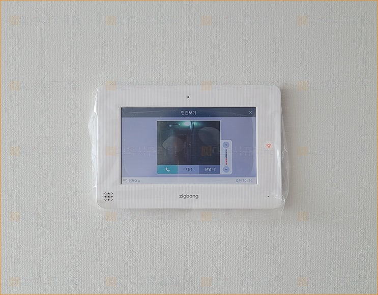 화성 반송동 동탄솔빛마을신도브래뉴아파트 삼성홈오토SHN-8070을 직방(삼성)월패드SHN-8820으로 교체설치 : 네이버 블로그