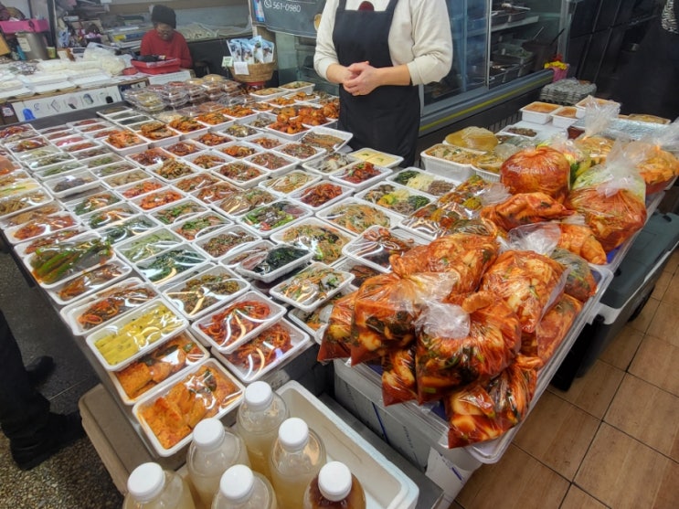 강남 대치동 대치역 은마아파트 상가 반찬 가게 김치 겉절이 맛집 추천 한아름찬 주차 배달 네이버 블로그