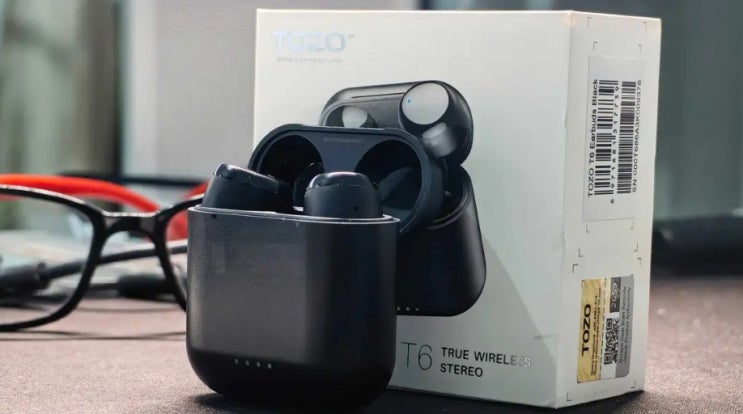 TOZO T6 좋은 배터리 수명 편안하고 컴팩트함 : 네이버 블로그