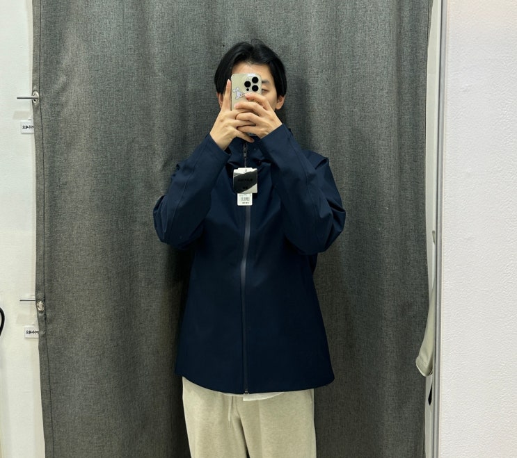 간절기 아우터로 유니클로 블록테크 파카 3d 추천! : 네이버 블로그