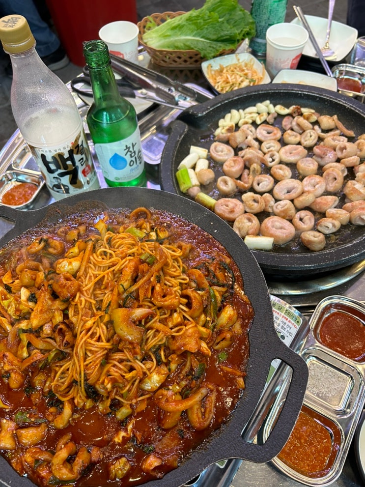 충남 예산맛집 삽교시장곱창거리 백종원이 인정한 큰마루곱창 주차 메뉴 추천 네이버 블로그