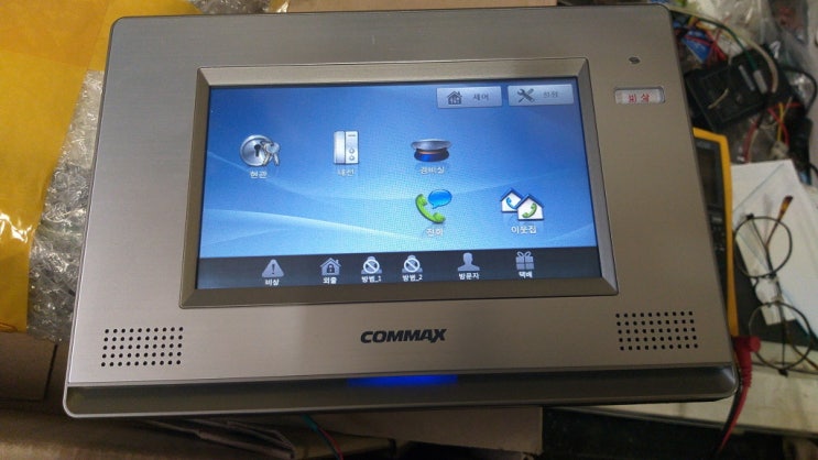 다가구 다세대 아파트 원룸 오피스텔 빌라 단독주택 연립주택 코맥스 COMMAX CAV-707AM CAV-707AM_VDP 비디오폰 화면백화 화면흑화 작동불량 고장 수리 ...