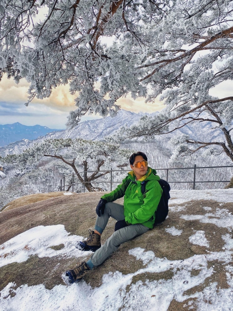 의정부 등산 초보도 즐길 수 있는 서울 근교 겨울 설산 사패산 눈꽃산행 멧돼지 만난 썰 😱 네이버 블로그